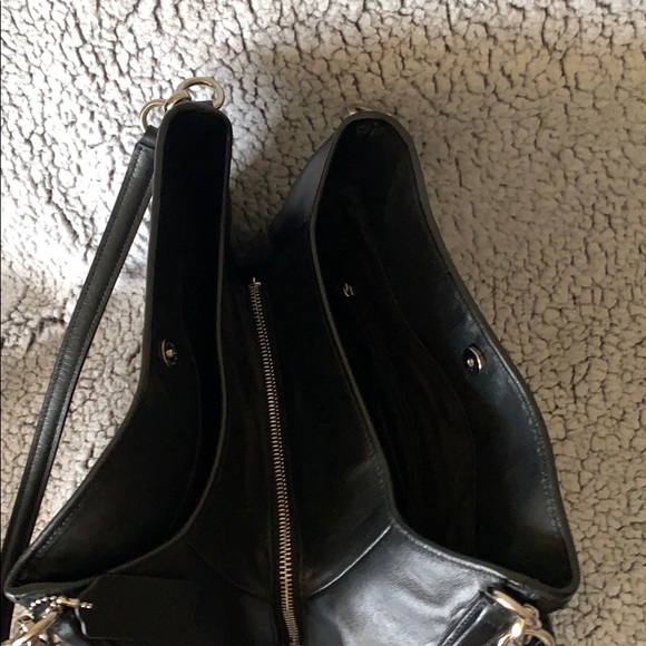 Coach | Bags | Authentic Coach Navy Tote With 3 Compartments | Poshmark